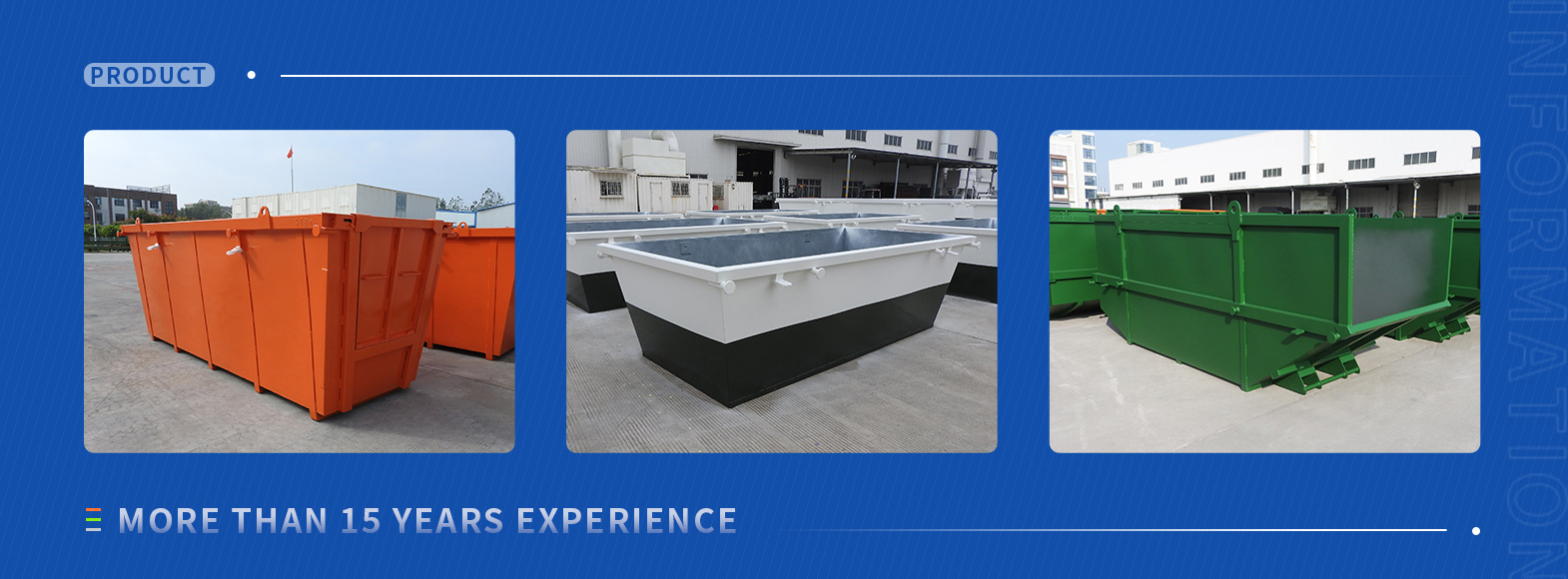 Steel Skip Recycle Marrell Skip Bin - Hero Equipment (yangzhou) Co., Ltd.