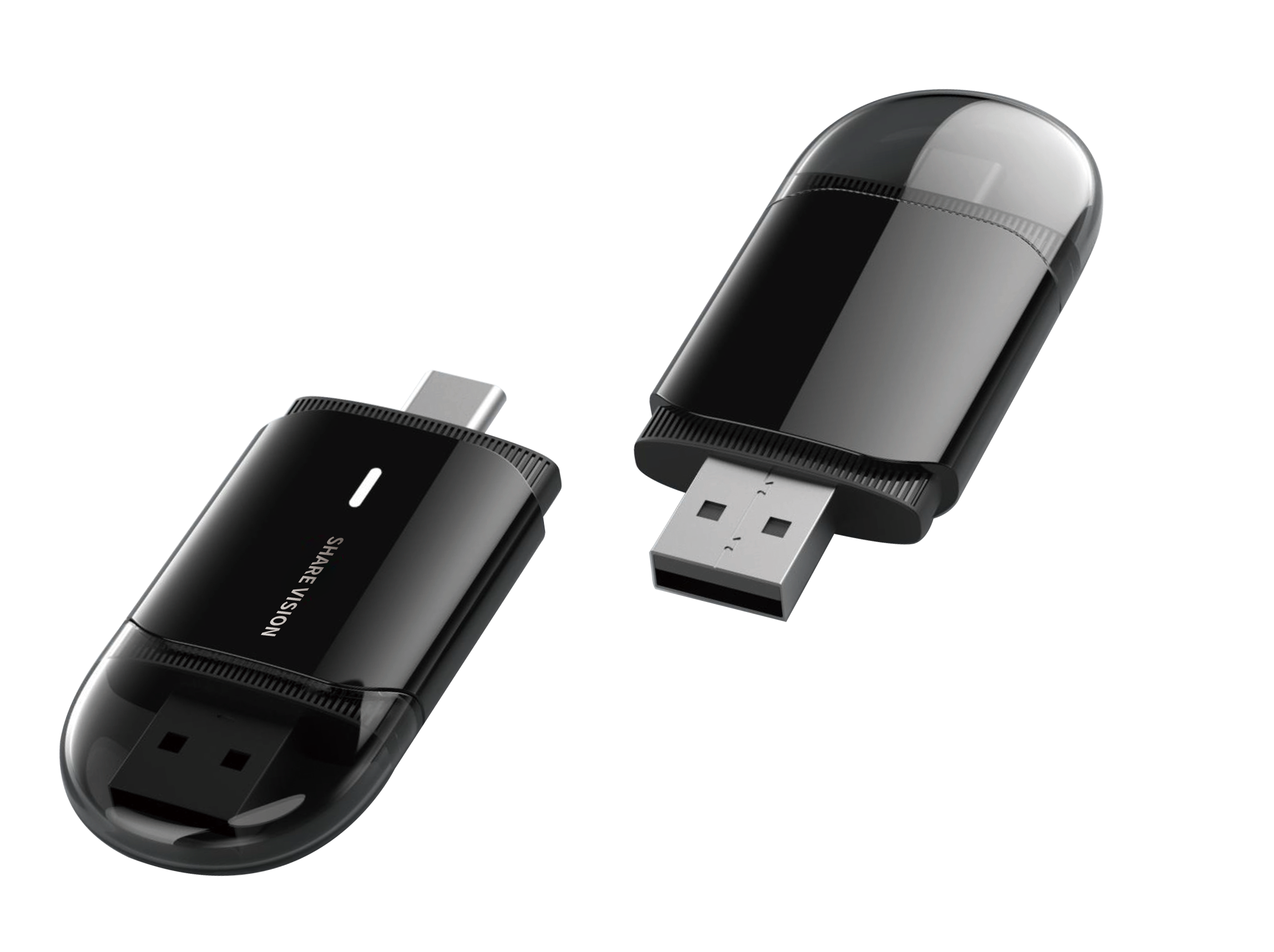 USB Wireless CarPlay & Android Auto Adapter Dongle box, Plug & Plug ...